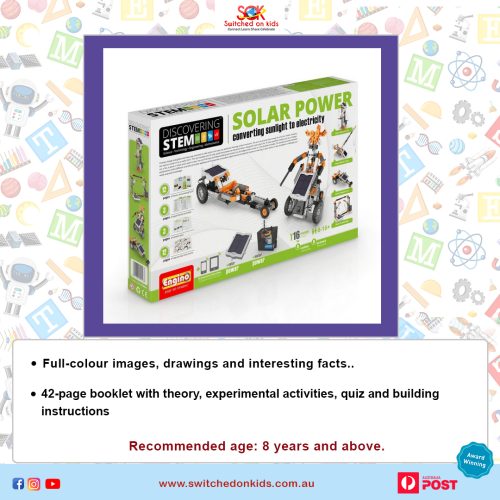 STEM Solar Power Engino Stem Projects Learning - Switched..
