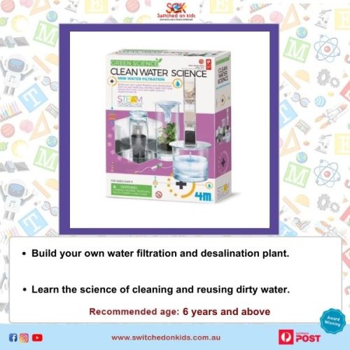 4M - Green Science: Clean Water Science - Switched on Kids