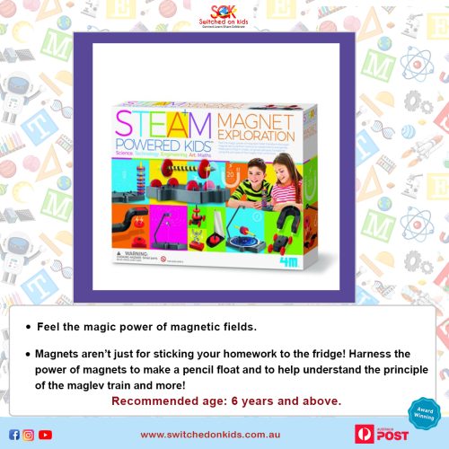 4M STEAM Powered kids - Magnet Exploration - Switched on kids