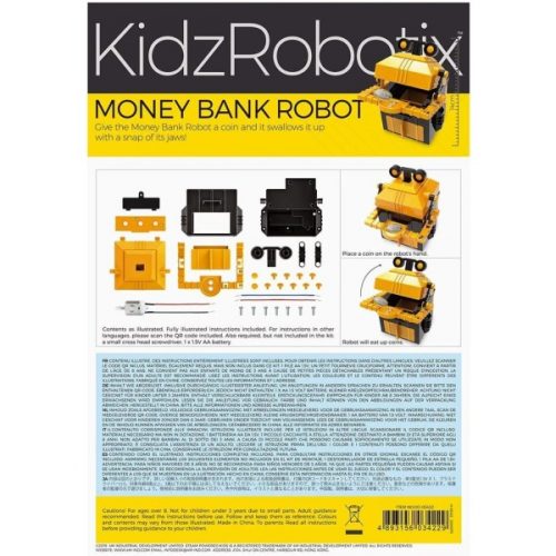 4m - Kidzrobotix - Money Bank Robot Toy - Switched on kids