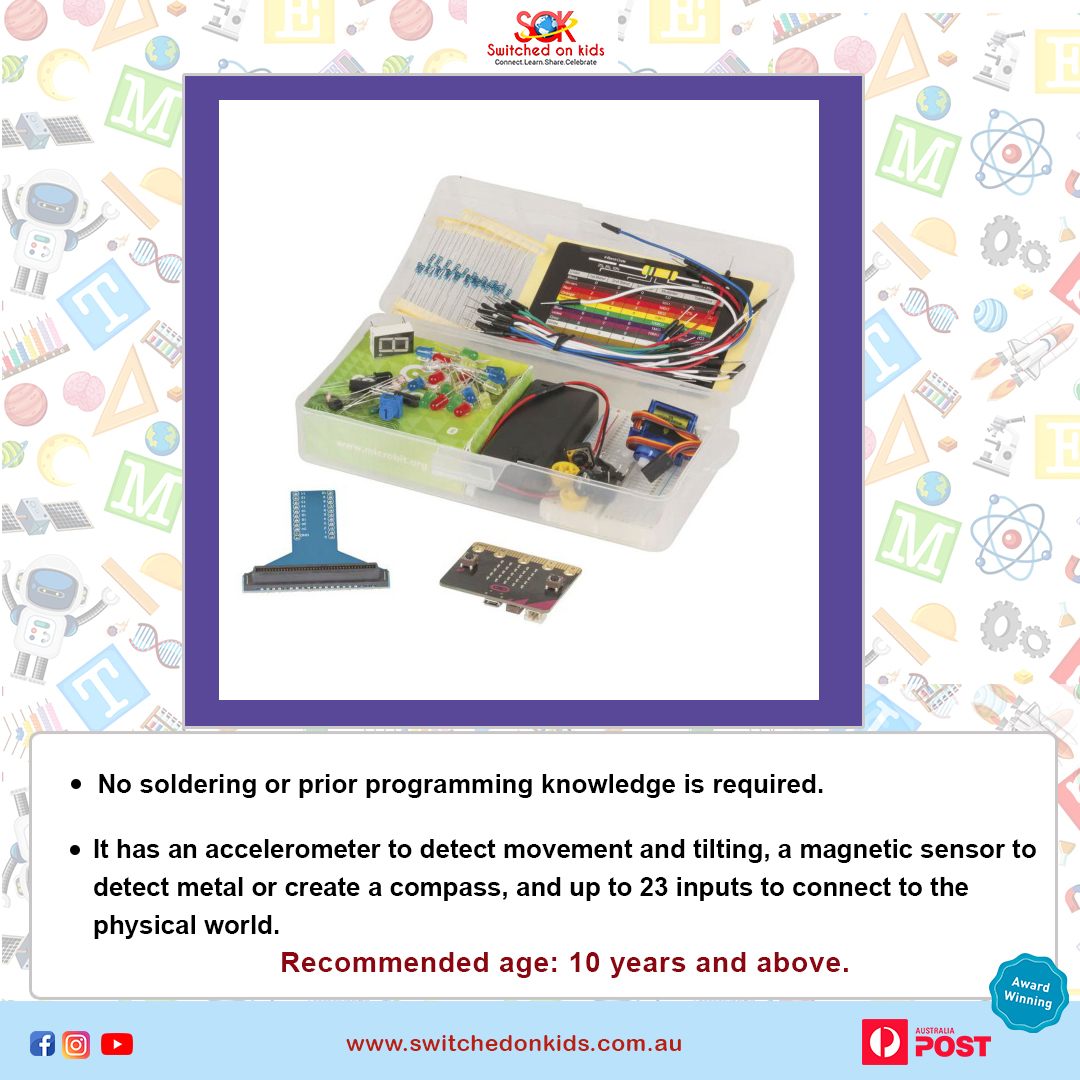 Duinotech BBC Micro:bit Starter Kit - Switched on kids