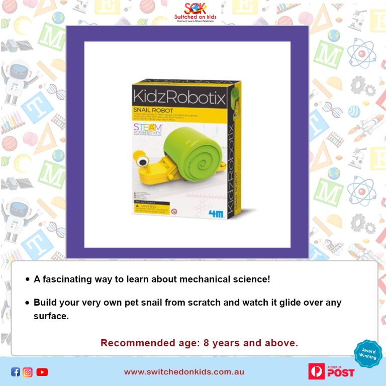 KidzRobotix - Snail Robotic Toys for Kids - Switched on kids