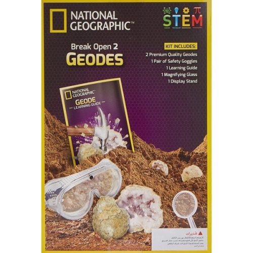National Geographic Break Open 2 Real Geodes - Switched on kids