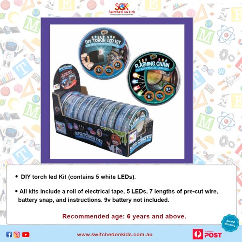 Petri Kit - LED Grafitti Kit: Hands-On Light-Up Experience - Switched ...