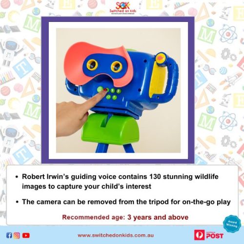 Geosafari® Jr Talking Camera: Explore the World with Robert Irwin