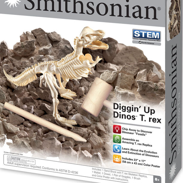 Smithsonian Diggin Up: Learn About Dinosaurs with this Cool Kit