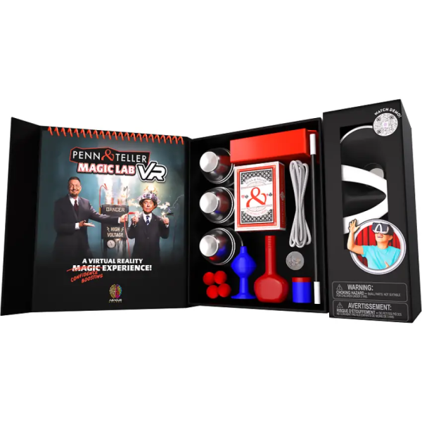 Penn & Teller Magic Lab VR: Interactive Magic Set with 28 Tricks