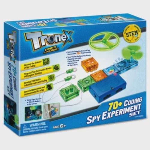 Tronex 70+ Coding Spy Experiment Set: Hands-on STEM Learning - Switched ...