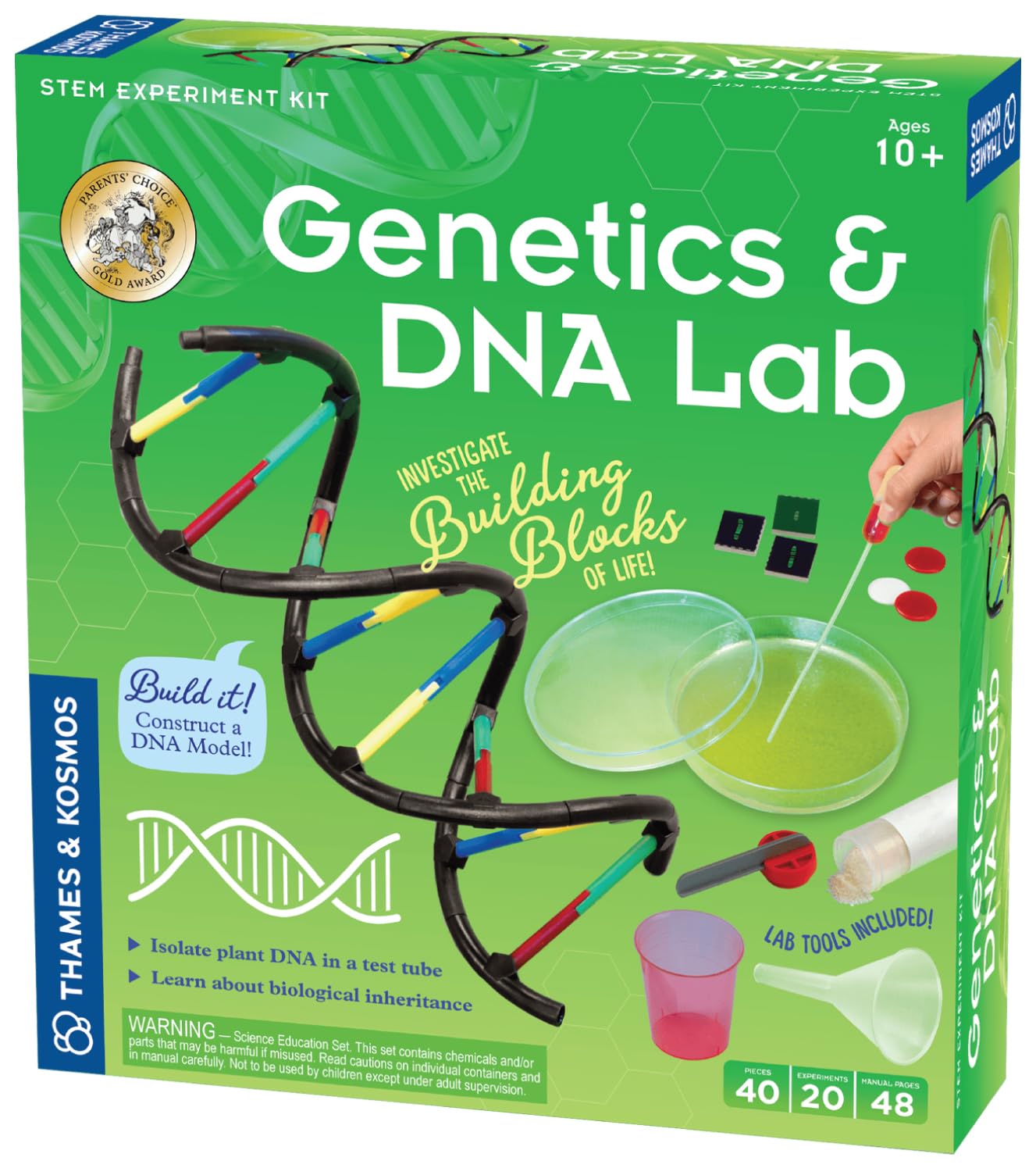 Thames and Kosmos - Genetics: Explore DNA Science Kit - Switched on kids